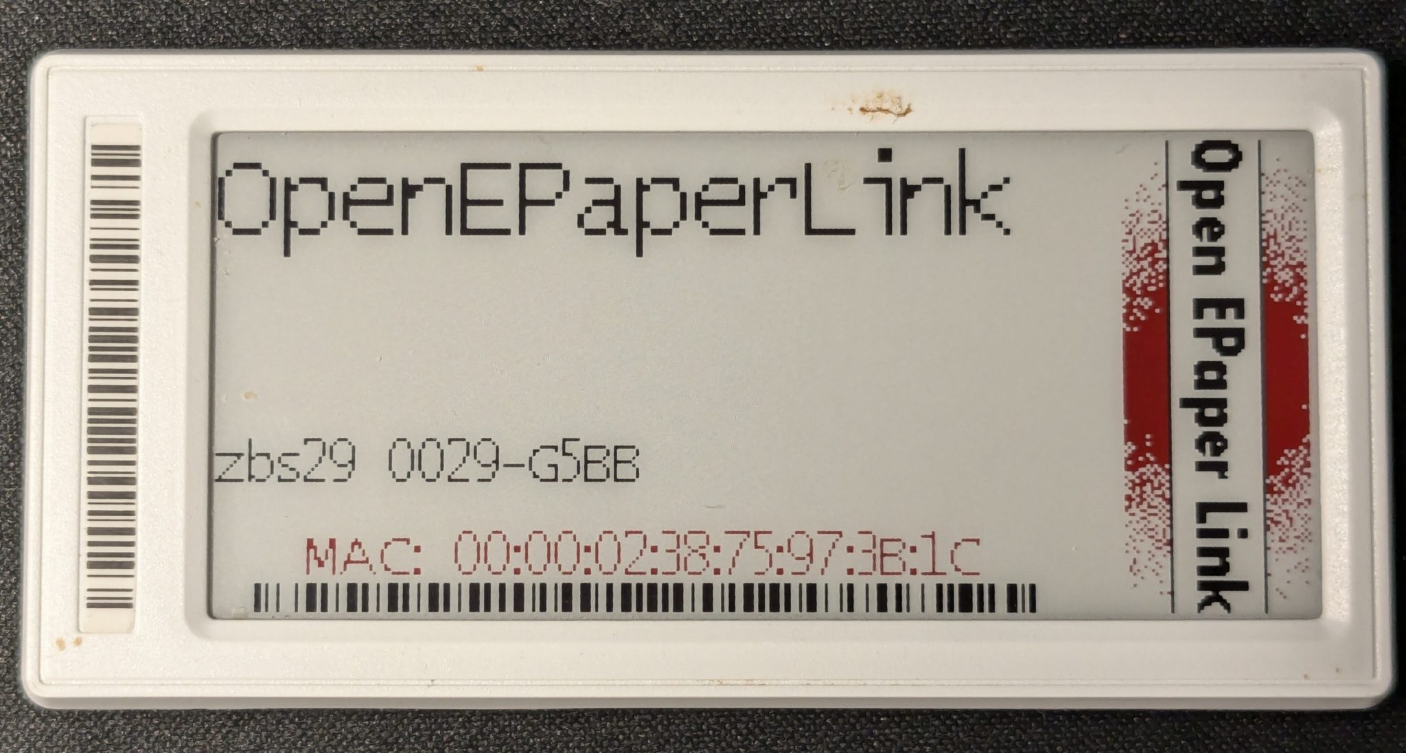 ePaper (e-ink) Tags mit OpenEPaperLink (OEPL) verwalten | huf.org
